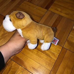 GANZ | Toys | Ganz Brown And White Plush Dog Toy | Poshmark